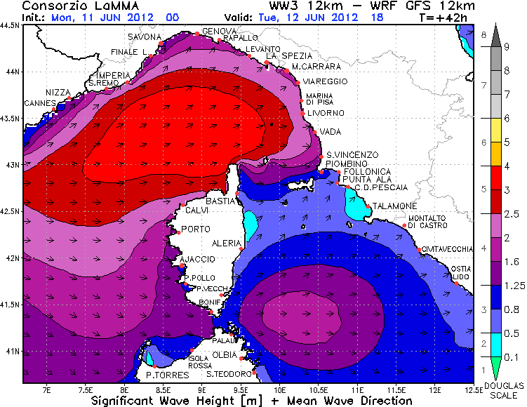 Intensi venti di Libeccio e Ponente domani interesseranno il mar di ...