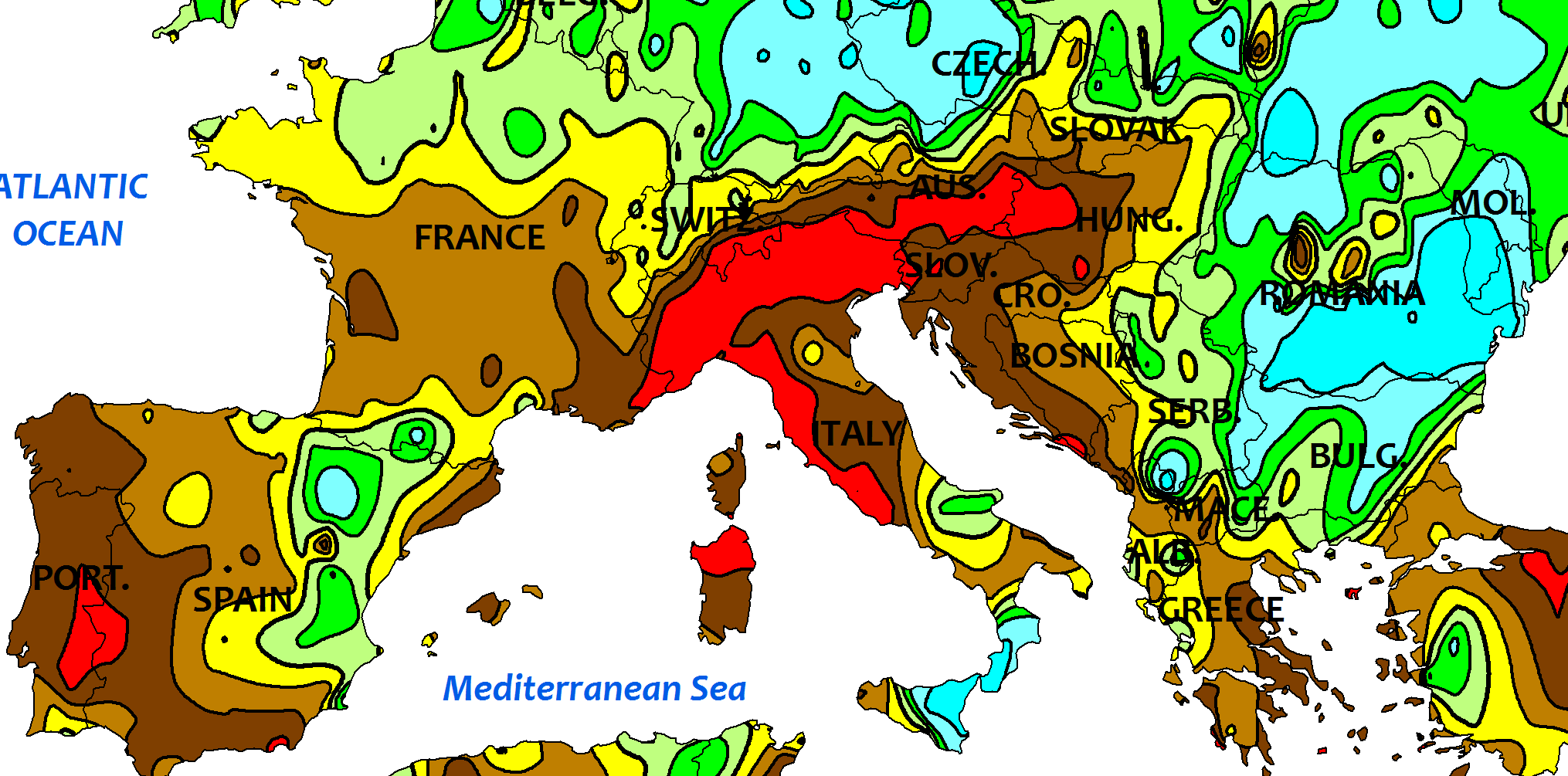 Clima, dicembre disastroso nel Mediterraneo, l'emergenza siccità è ...
