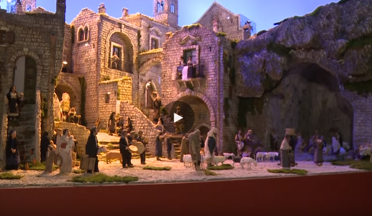 New York: inaugurato il presepe che si ispira ai Sassi di Matera [VIDEO]