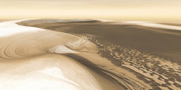 Un'era glaciale su Marte: rilevati segni di un clima rigido sulla ...