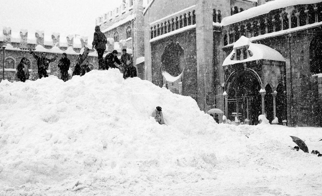 Gelo e neve in Italia: la storica nevicata del gennaio 1985