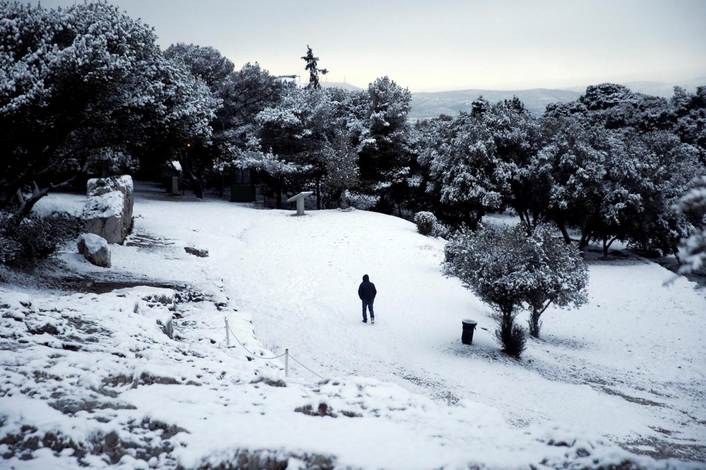 Neve ad Atene [GALLERY]