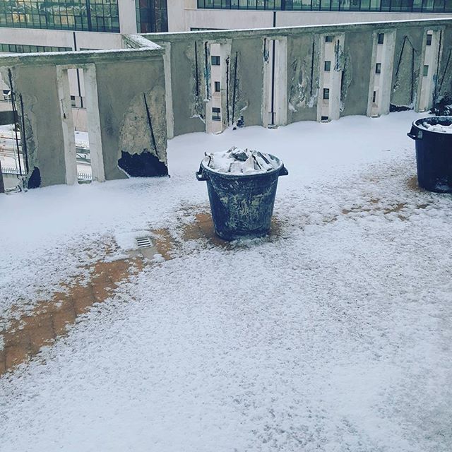 Neve e gelo in Puglia: ecco Bari imbiancata [GALLERY]