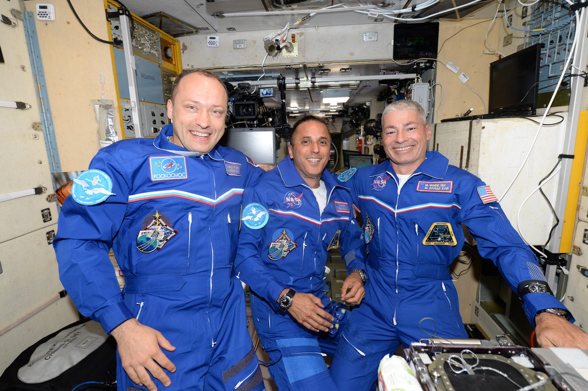 "Benvenuti a bordo!": Paolo Nespoli accoglie i 3 nuovi "inquilini ...