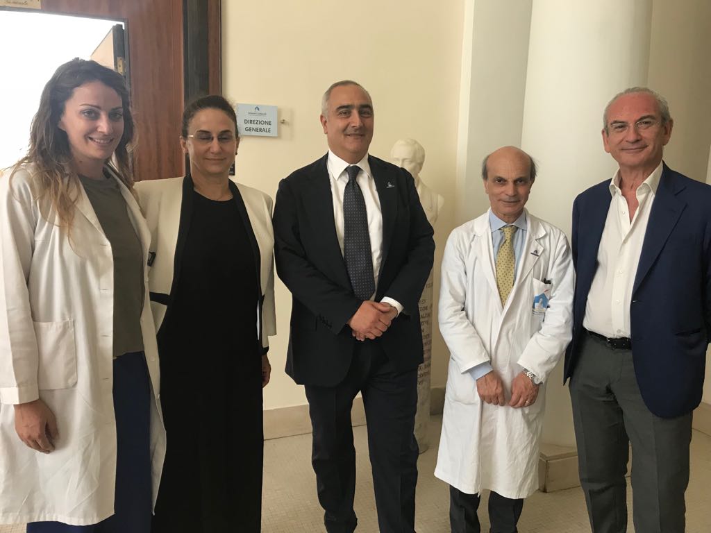 Ana Maria Oproiu visita il Cardarelli nel ricordo della tragedia di ...