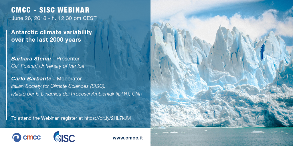 Clima: conferenza online sulla “Variabilità climatica dell’Antartide ...