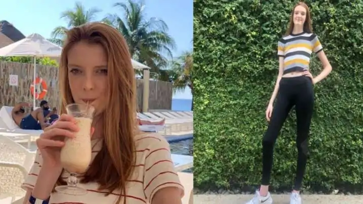 A 17 anni è alta oltre due metri, Maci Currin infrange due Guinness ...