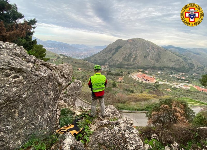 Sicilia: caduta massi sulla strada Altofonte-Piana, sopralluogo Sass ...
