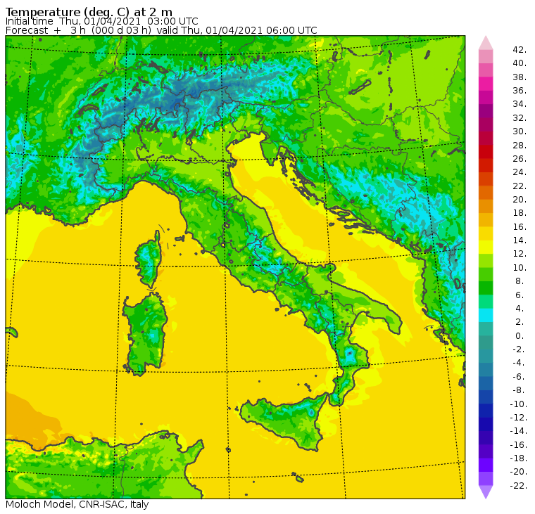 Meteo, le temperature minime di oggi in Italia: +14°C a Genova e Napoli ...