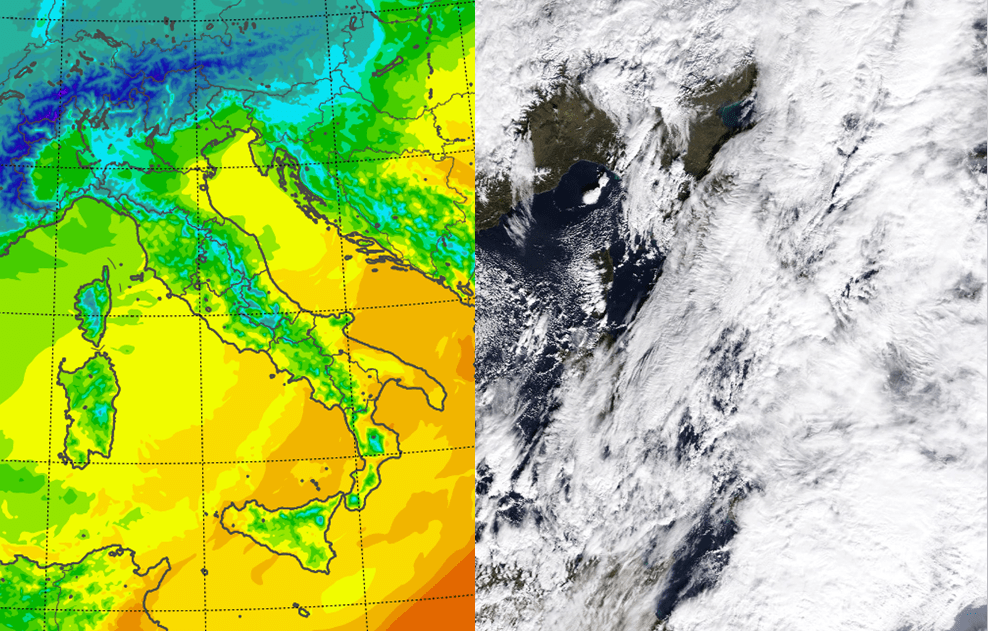 Meteo, le temperature massime di oggi: +18°C a Palermo e Bari, +5°C a ...