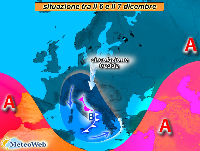 Previsioni Meteo, nuova ondata di freddo e neve all'inizio della prossima settimana: i dettagli ...