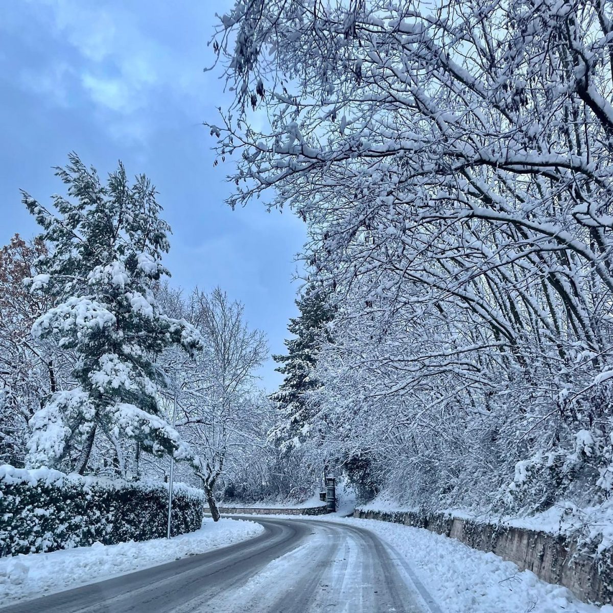 Maltempo e freddo in Molise: tanta neve tra Isernia e Campobasso [FOTO]