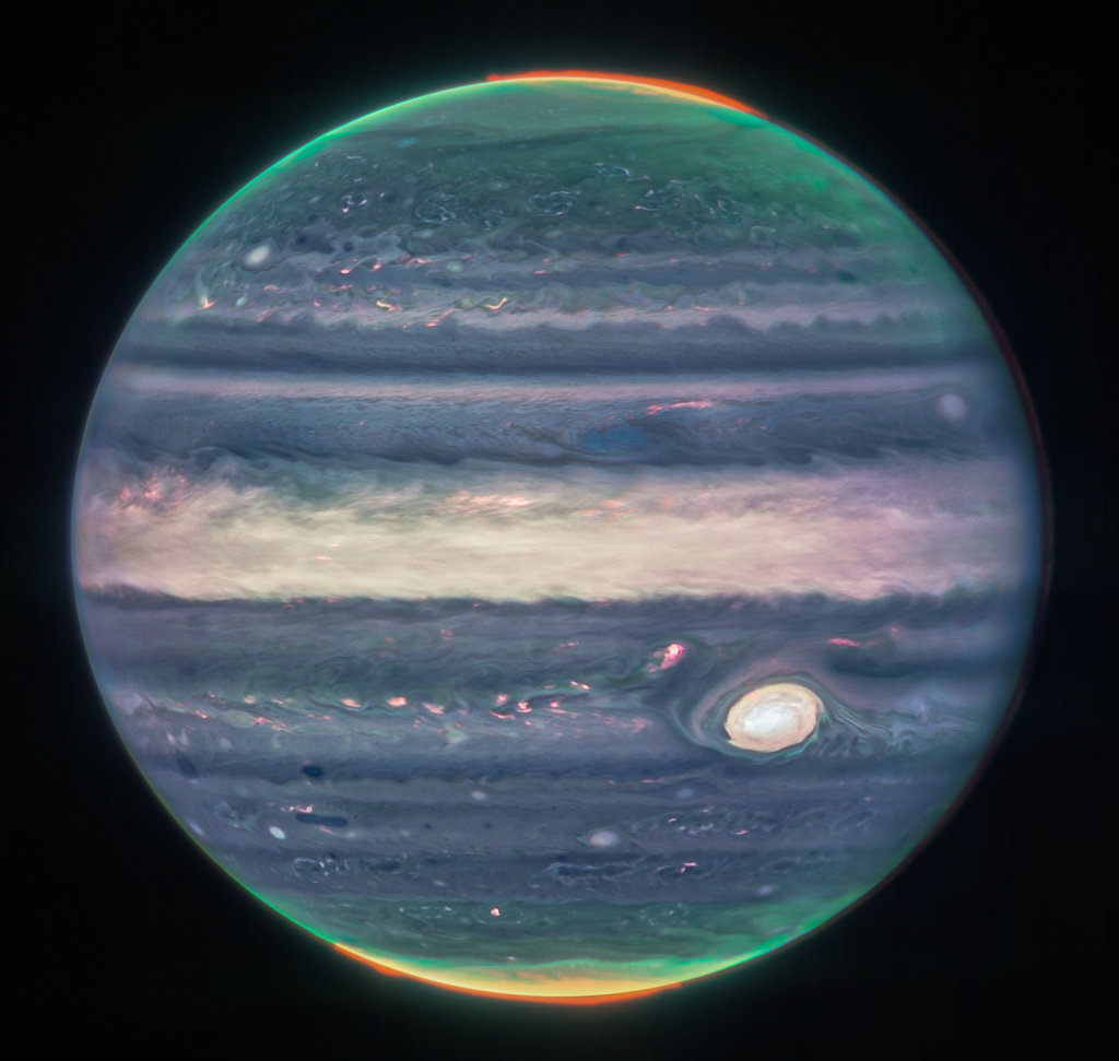 Aurore, foschie, anelli e satelliti: immagini ultra nitide di Giove dal ...