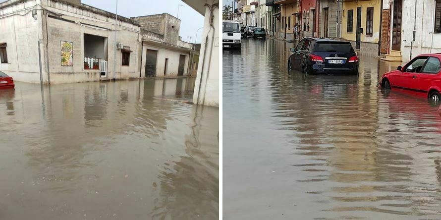 Maltempo, nubifragi in Puglia: locali allagamenti e grandine, 8 persone ...