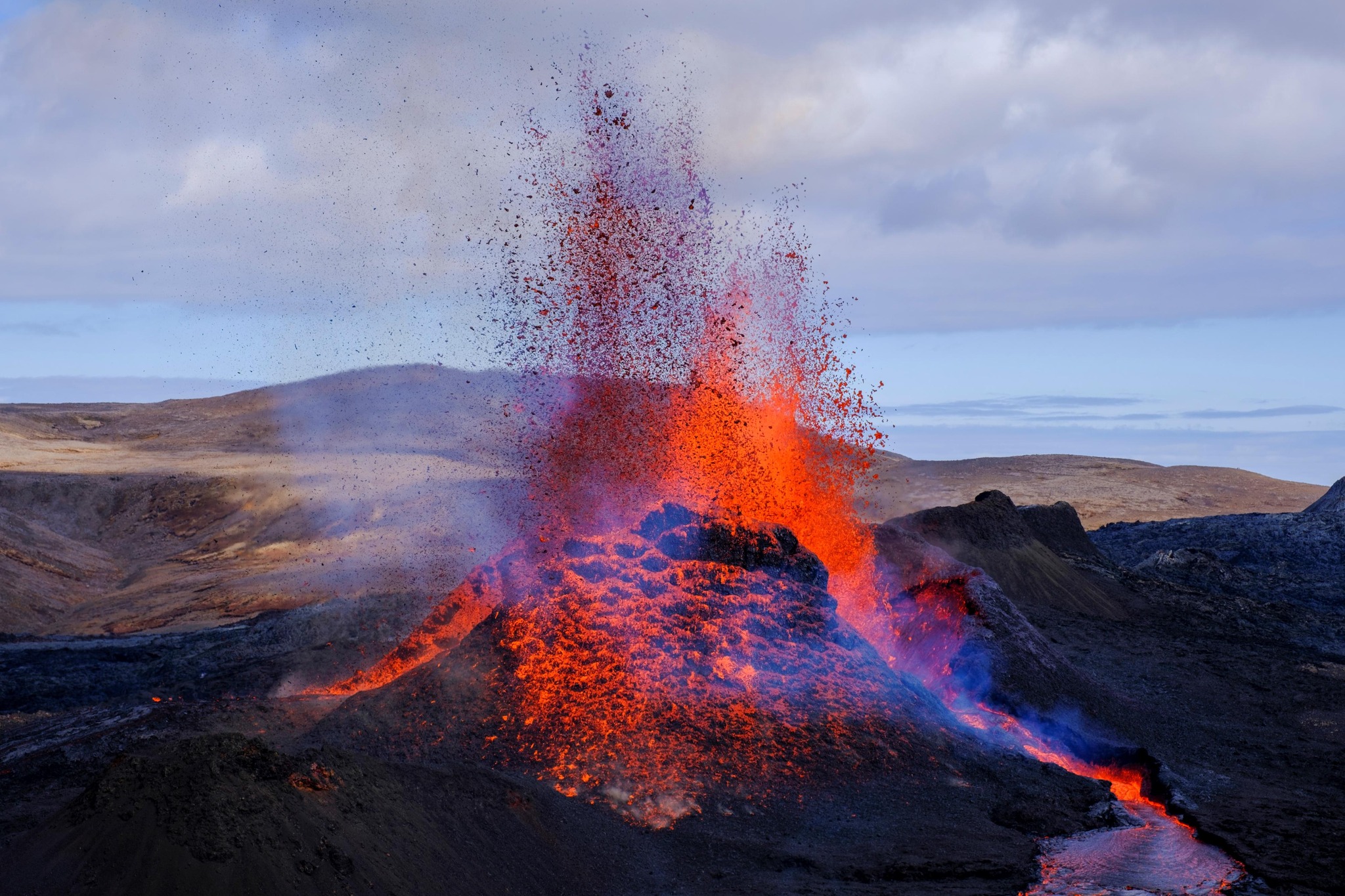 Il vulcano Fagradalsfjall fa luce sul meccanismo delle eruzioni