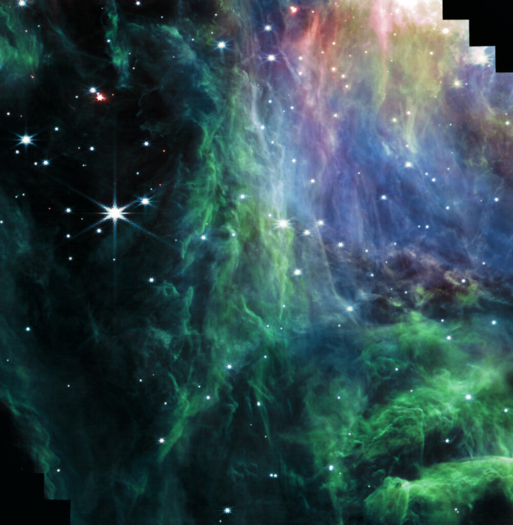 Il telescopio Webb cattura immagini mozzafiato della Nebulosa di Orione ...