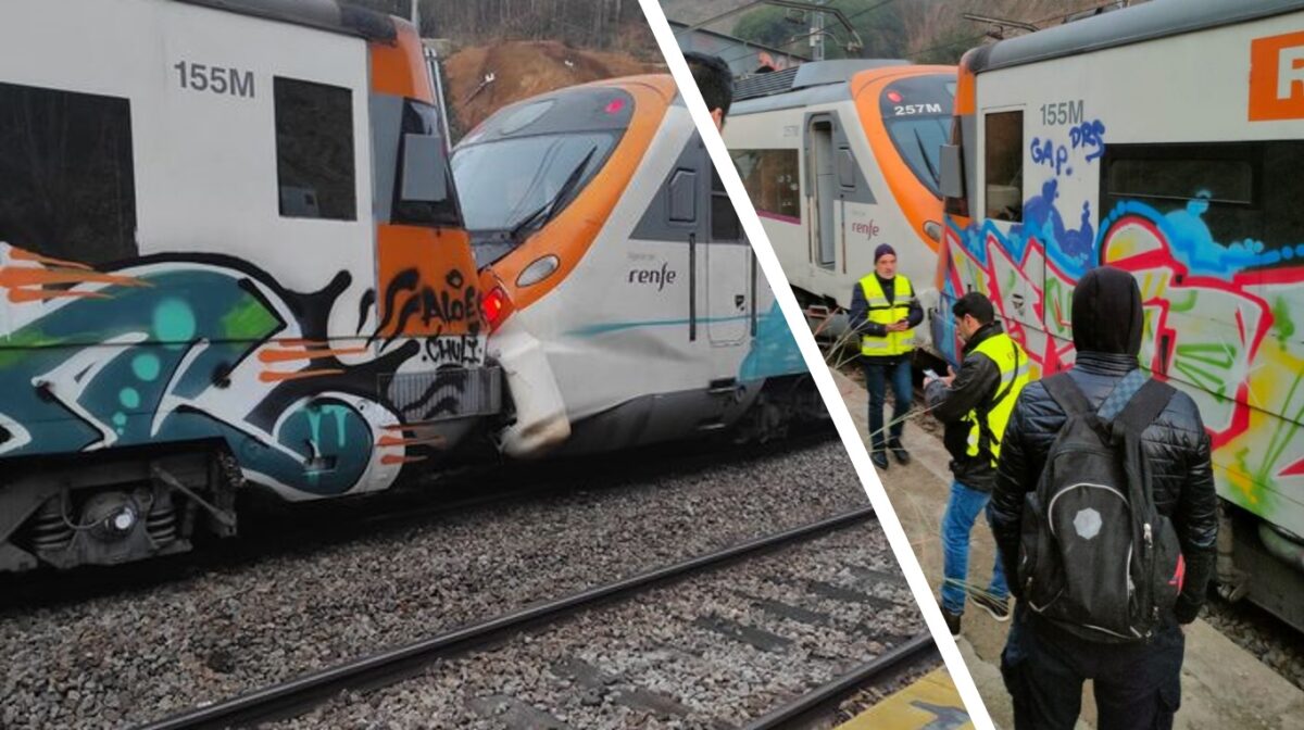 Spagna: scontro tra treni in Catalogna, numerosi feriti | FOTO