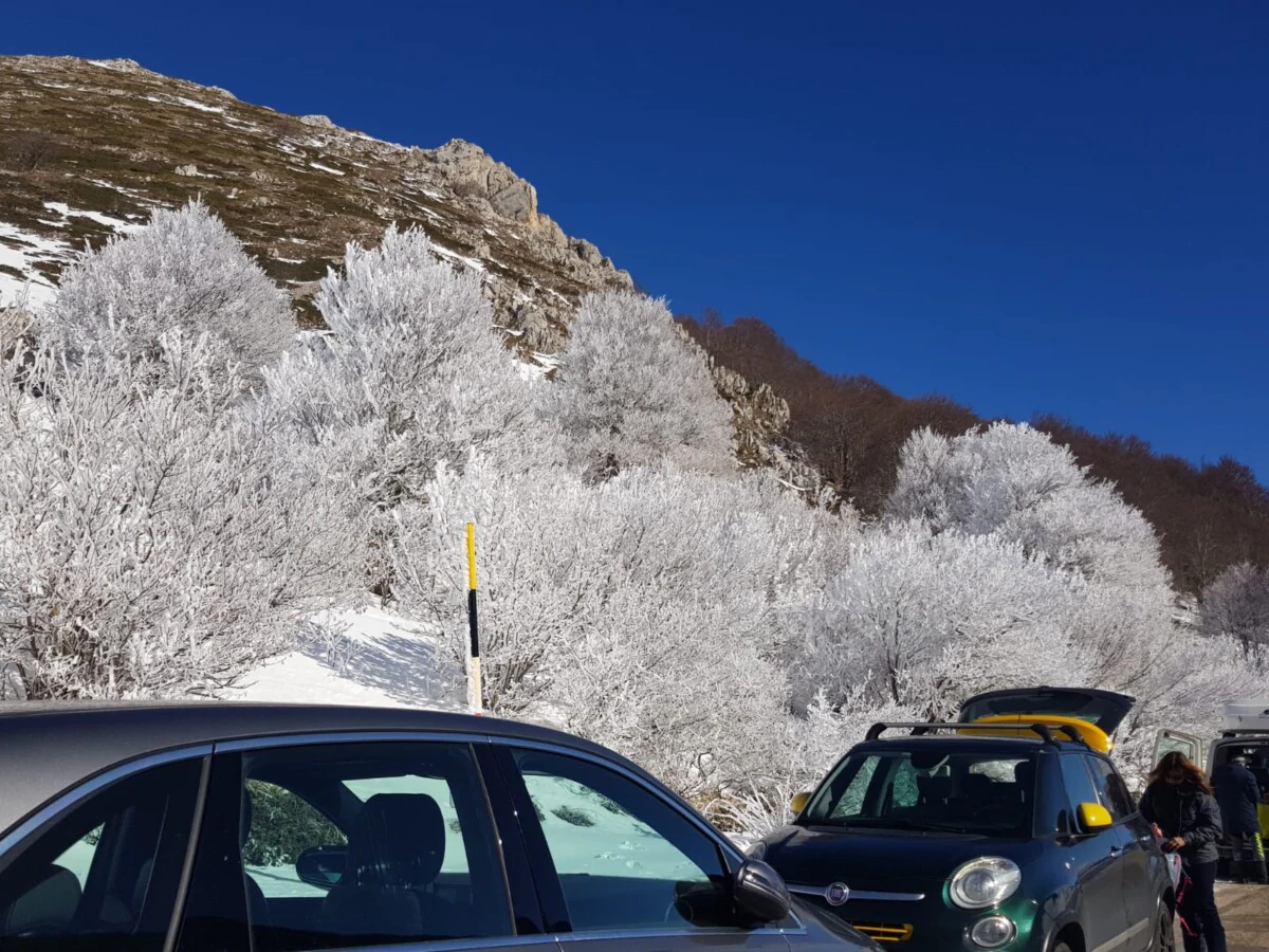 Risveglio gelido in Abruzzo: temperatura glaciale ai Piani di Pezza | DATI