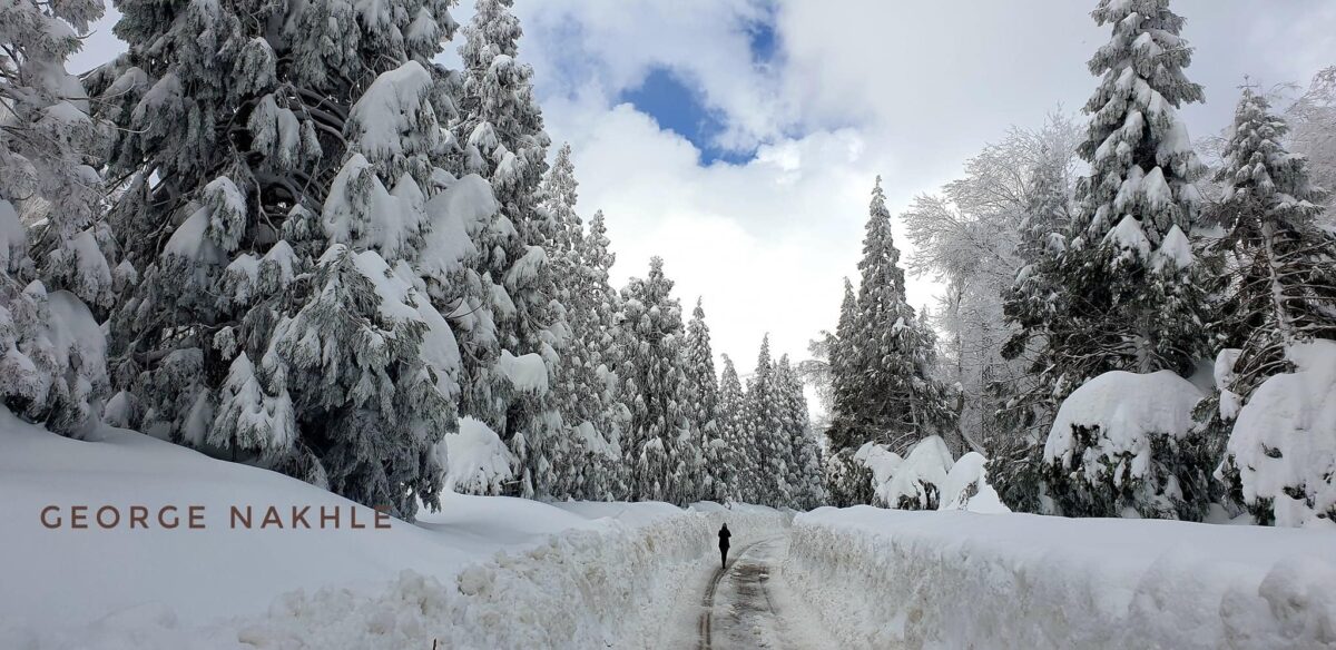 Eccezionale nevicata in Medio Oriente: lo spettacolo del Libano ...