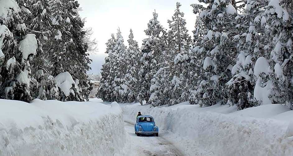 Eccezionale nevicata in Medio Oriente: lo spettacolo del Libano ...