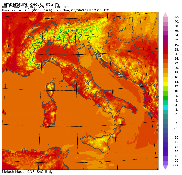 Meteo, le temperature massime di oggi: solo +20°C a Palermo
