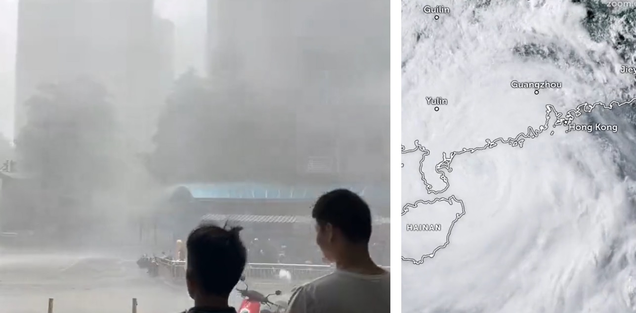 Il tifone Talim sferza Cina e Vietnam, decine di migliaia di persone in ...