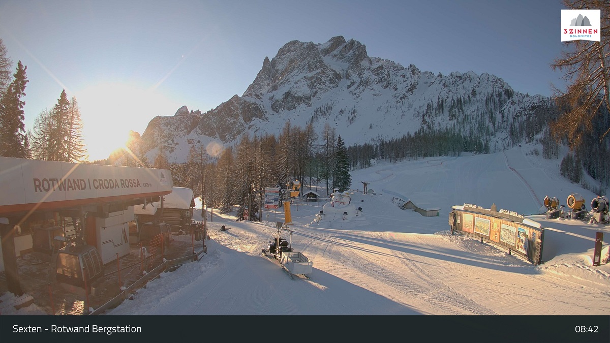 Freddo polare in Alto Adige: -22°C a Sesto Pusteria