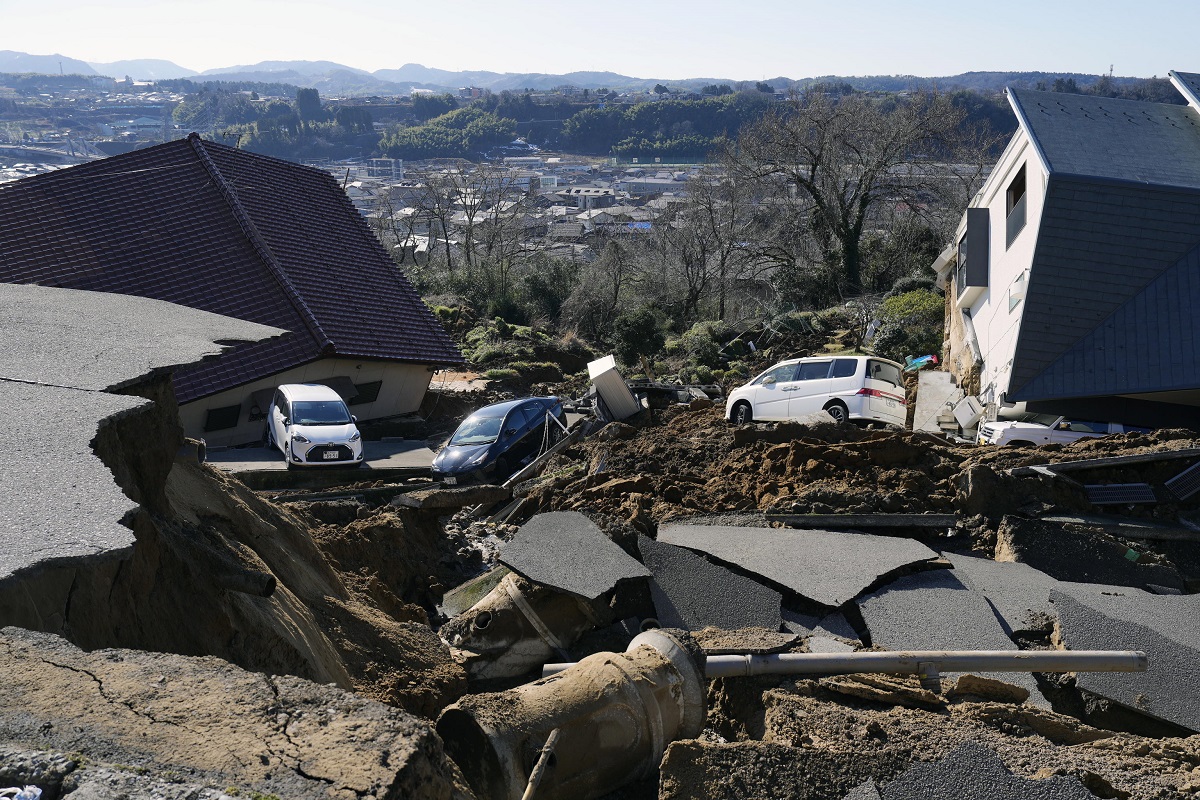 Giappone, un anno fa il devastante terremoto nella penisola di Noto ...