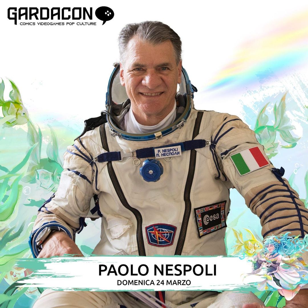 L'astronauta Paolo Nespoli a Gardacon per guidarci in un viaggio nello ...