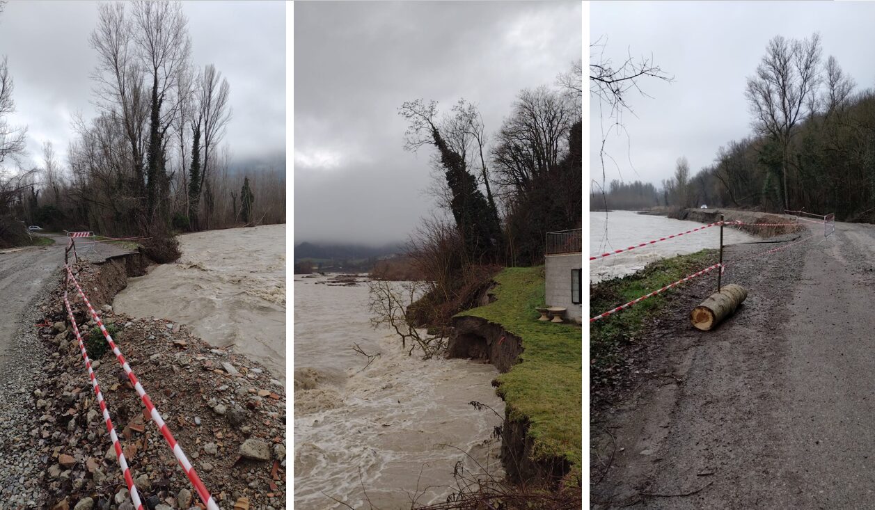 Maltempo Emilia Romagna, smottamento a Marzabotto: acqua vicina alle ...