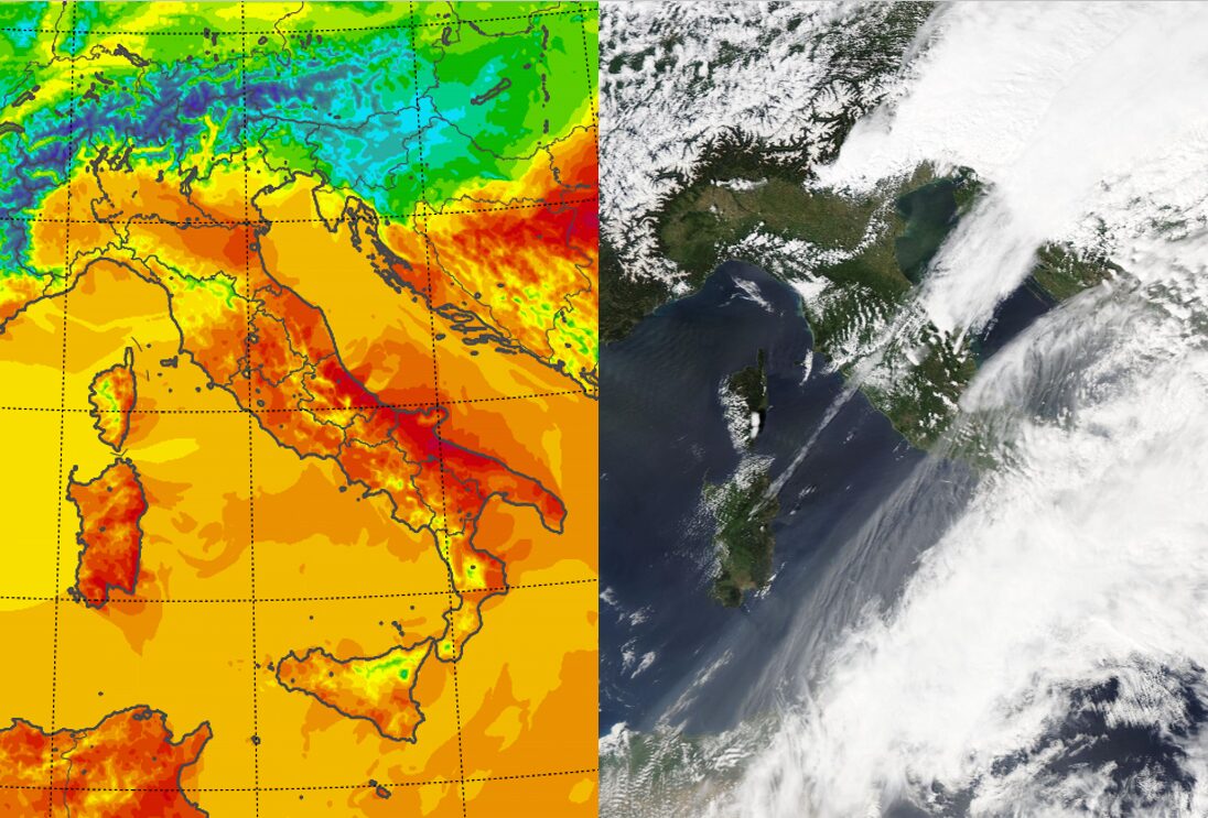 Meteo, le temperature massime di oggi: +29°C a Foggia
