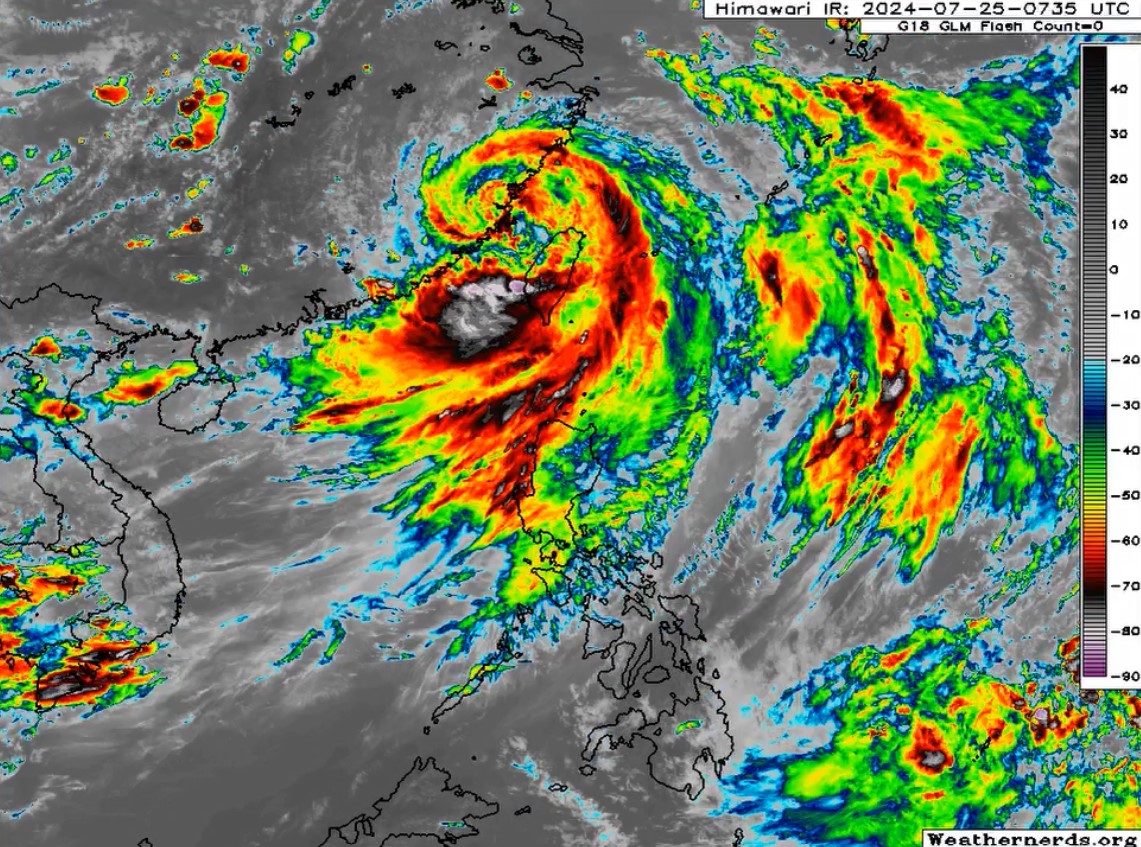 Il tifone Gaemi tocca terra in Cina: evacuate 150mila persone
