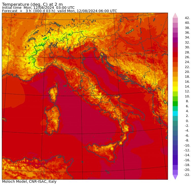 Meteo, le temperature minime di oggi: +28°C a Genova