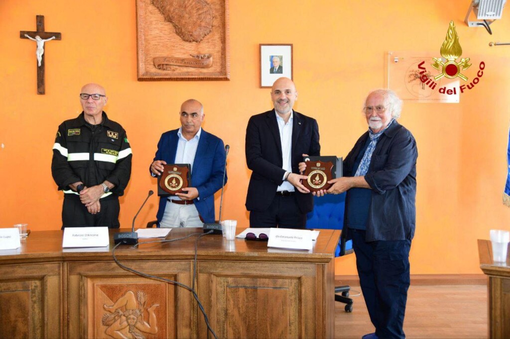 Pantelleria, Prisco visita il presidio stagionale dei Vigili del Fuoco