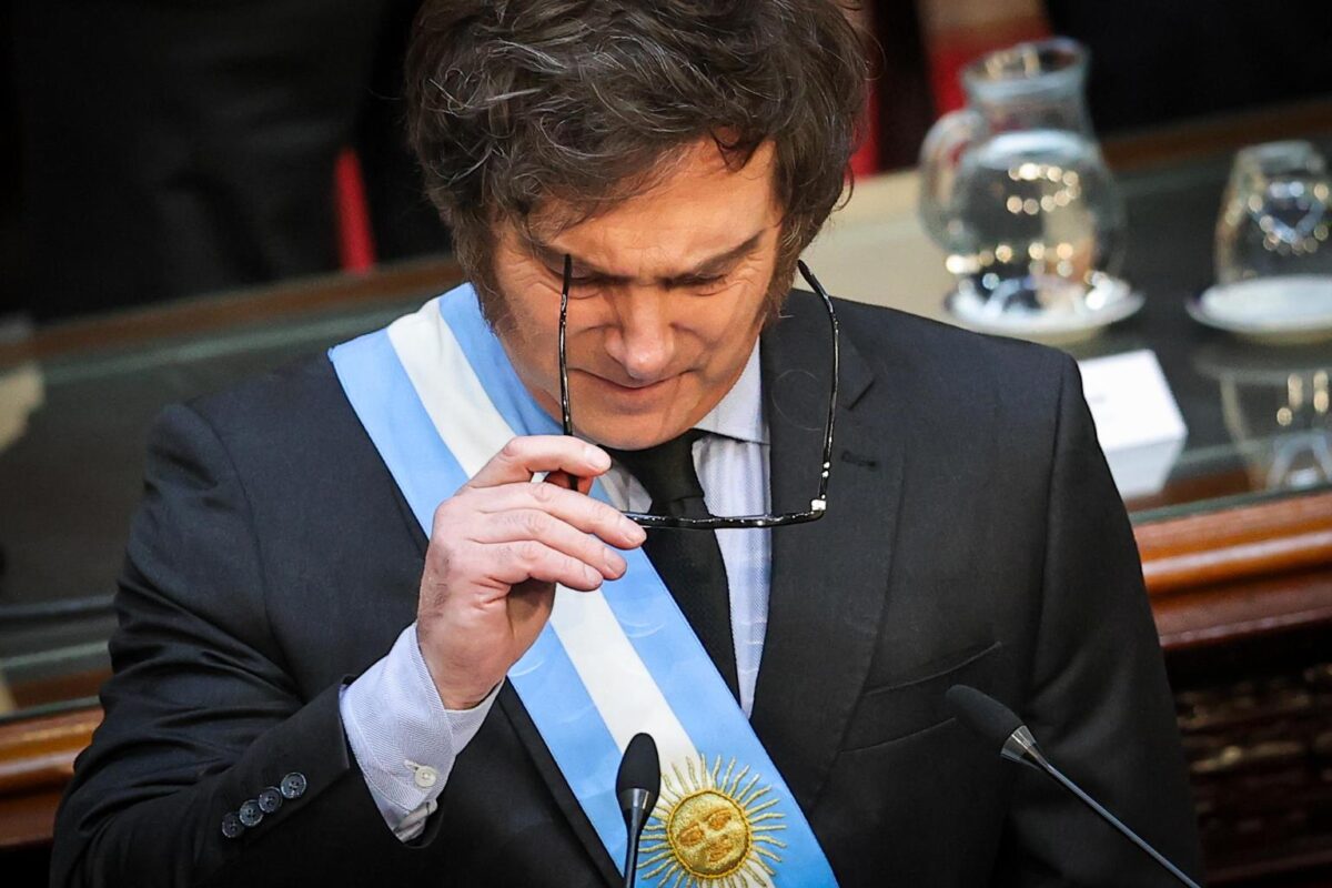 Javier Milei a New York suona la campana di Wall Street