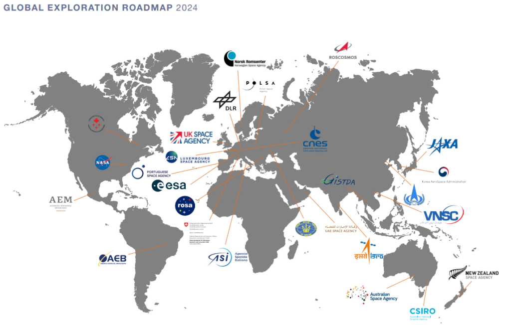 La Global Exploration Roadmap 2024 traccia il futuro dell'umanità