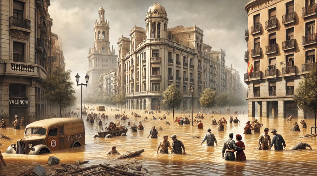 Valencia stravolta dall’alluvione: i satelliti immortalano il disastro