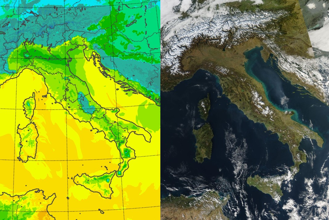 Meteo, le temperature massime di oggi: +19°C a Lentini