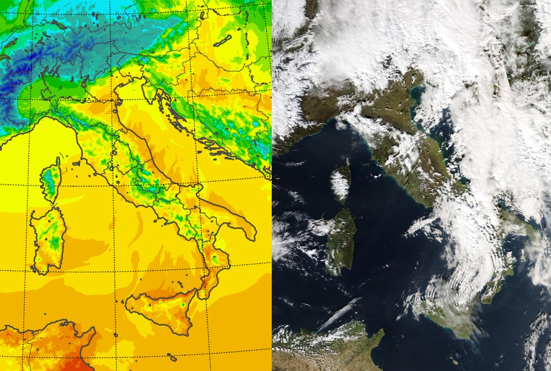 Meteo, le temperature massime di oggi: +24°C a Palermo