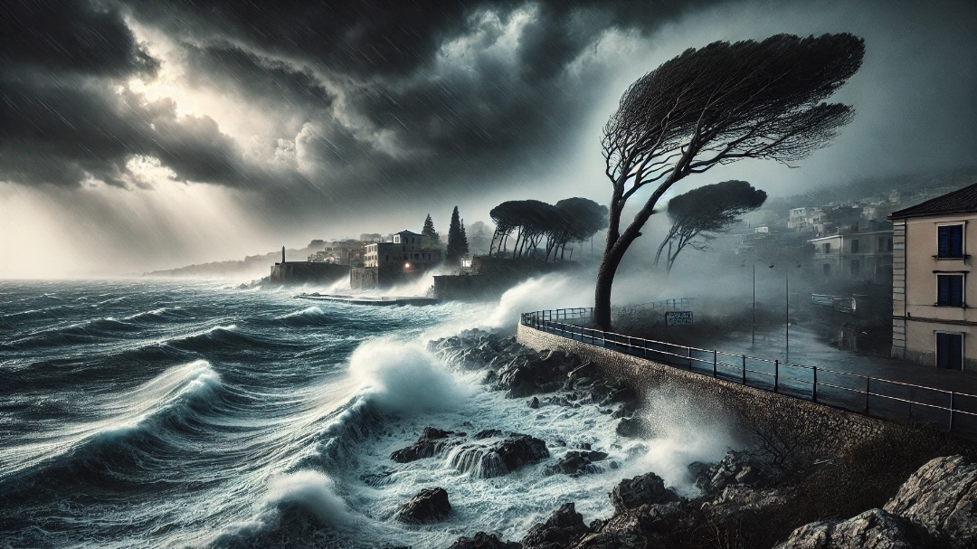 Vento forte a Bari, parchi e cimiteri chiusi