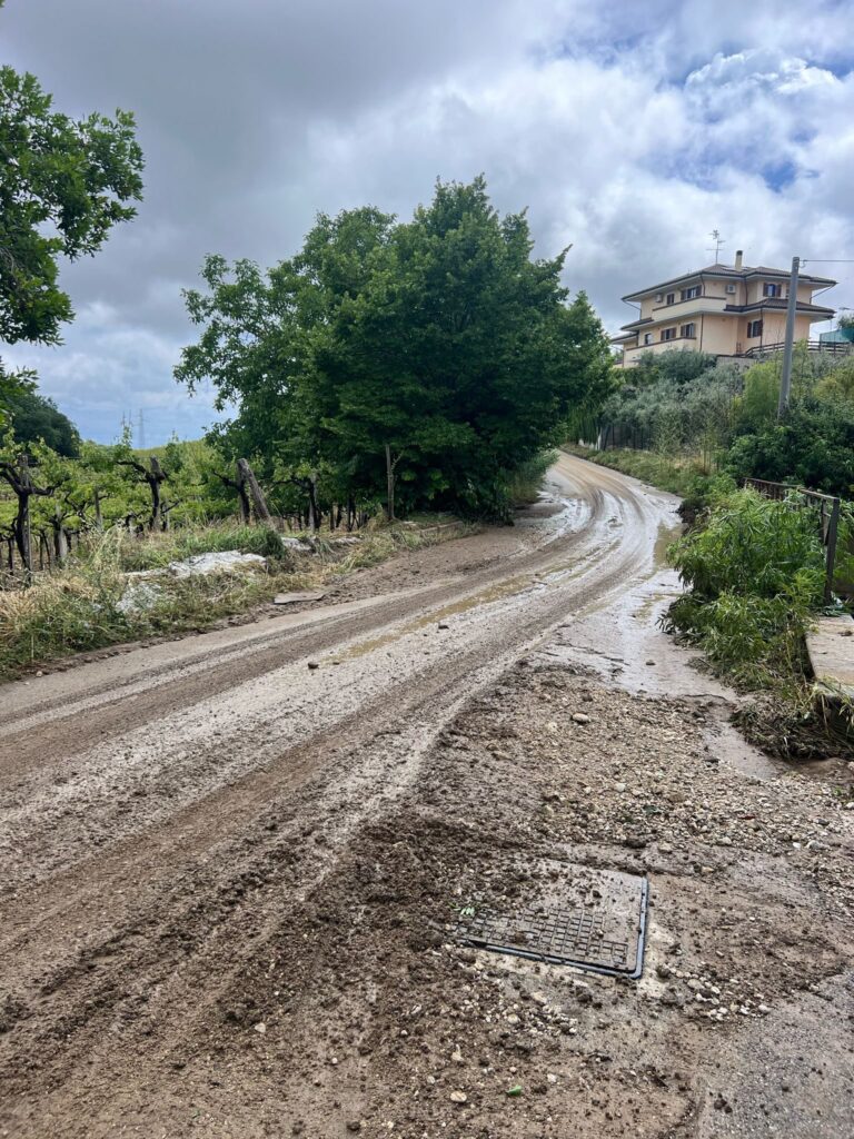 Maltempo Abruzzo, a Tollo “danni da grandine, frane e caduta alberi”