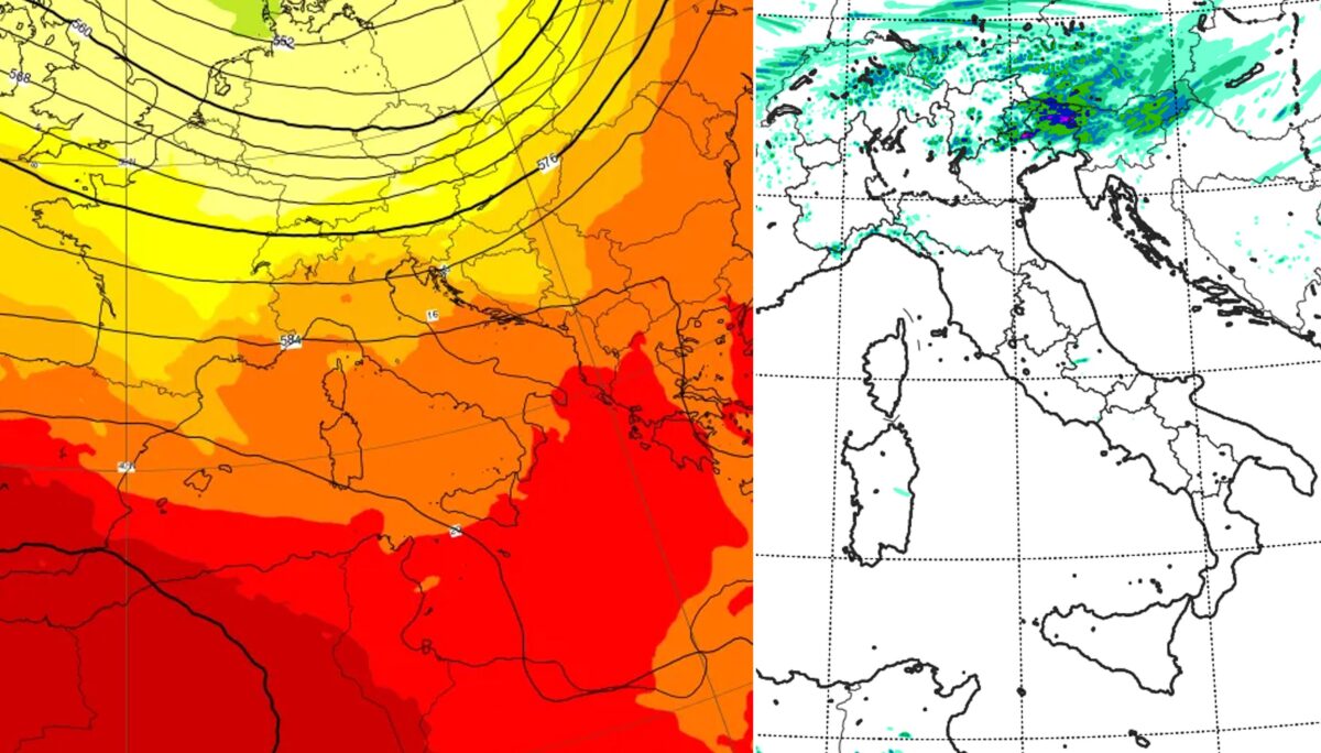 Allerta Meteo, caldo al Sud ma lunedì rinfresca. Maltempo al Nord