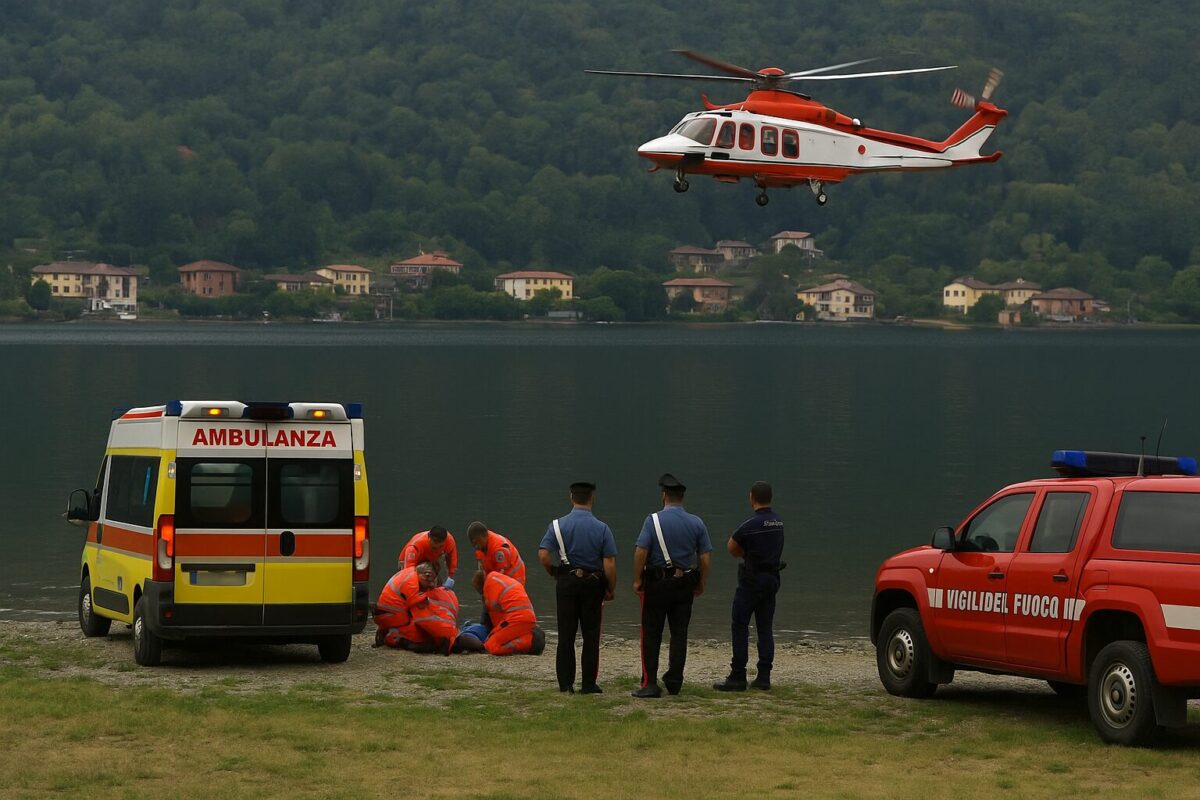 Tragedia al Lago d’Orta: muore 18enne dopo un malore in acqua