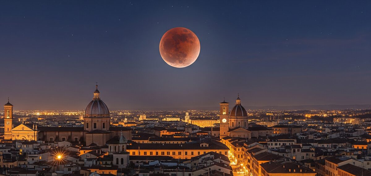 Stasera lo spettacolo dell'eclissi, sorgerà la Luna Rossa: ecco cosa ...