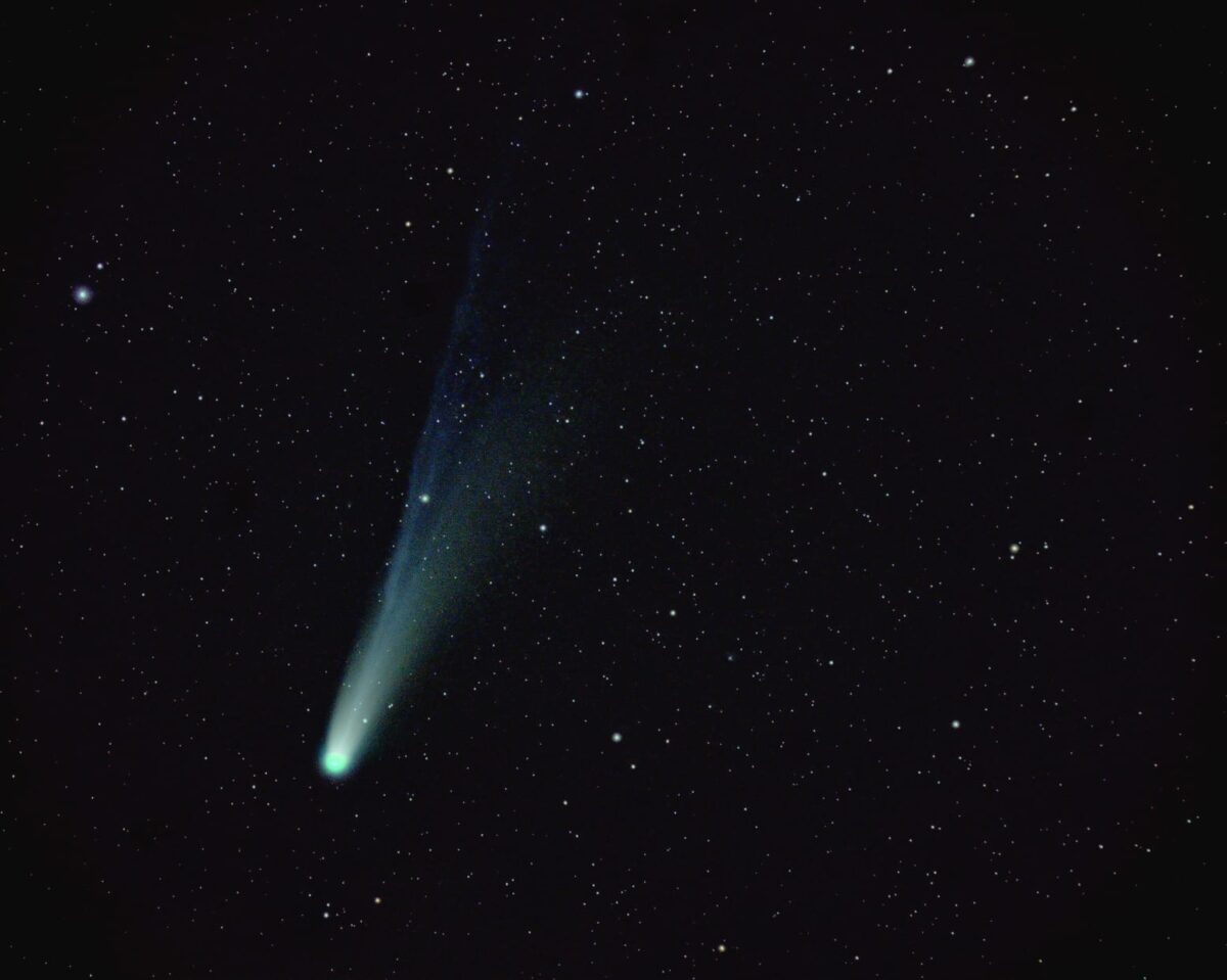 La cometa C/2025 A6 Lemmon vista dal Monte Viseggi: "catturata" dagli ...