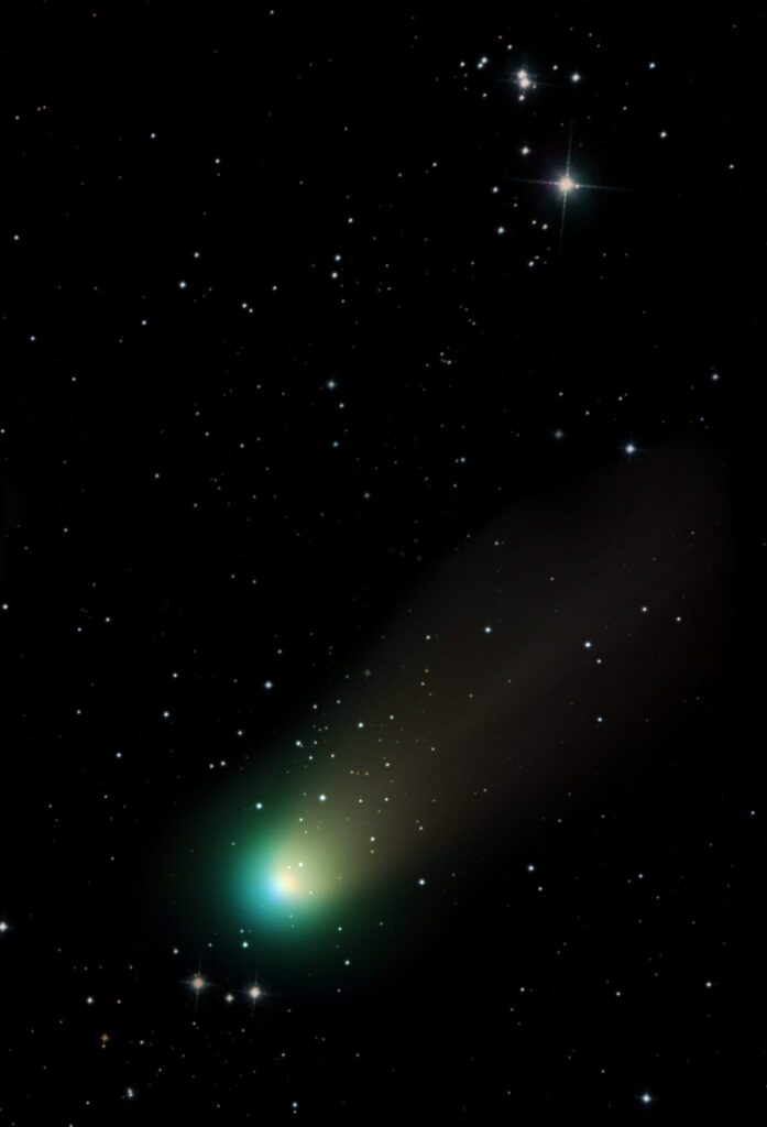 La cometa C/2025 A6 Lemmon vista dal Monte Viseggi: "catturata" dagli ...