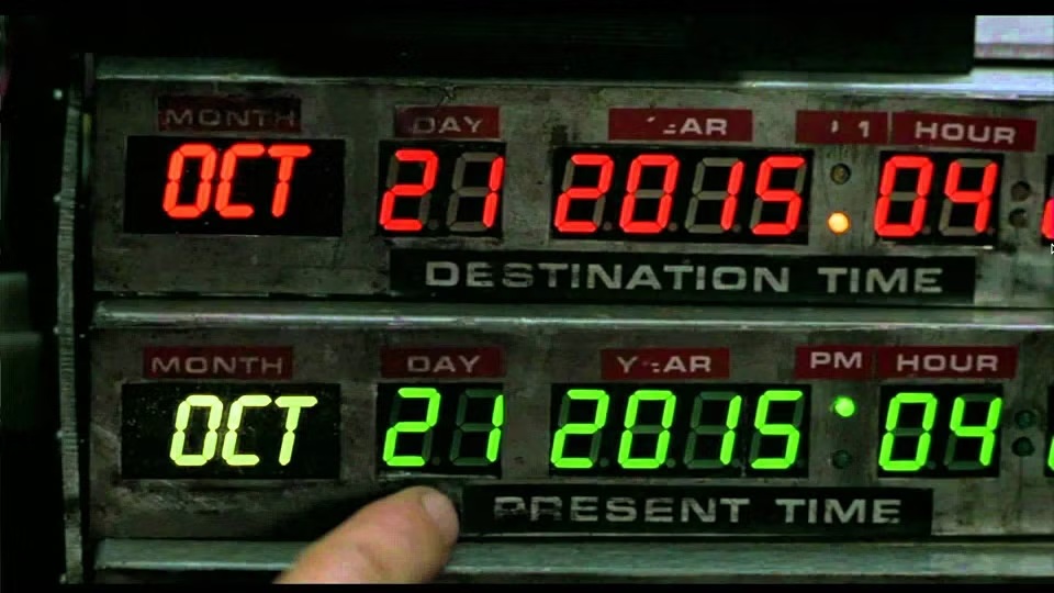 Oggi è il Back to the Future Day