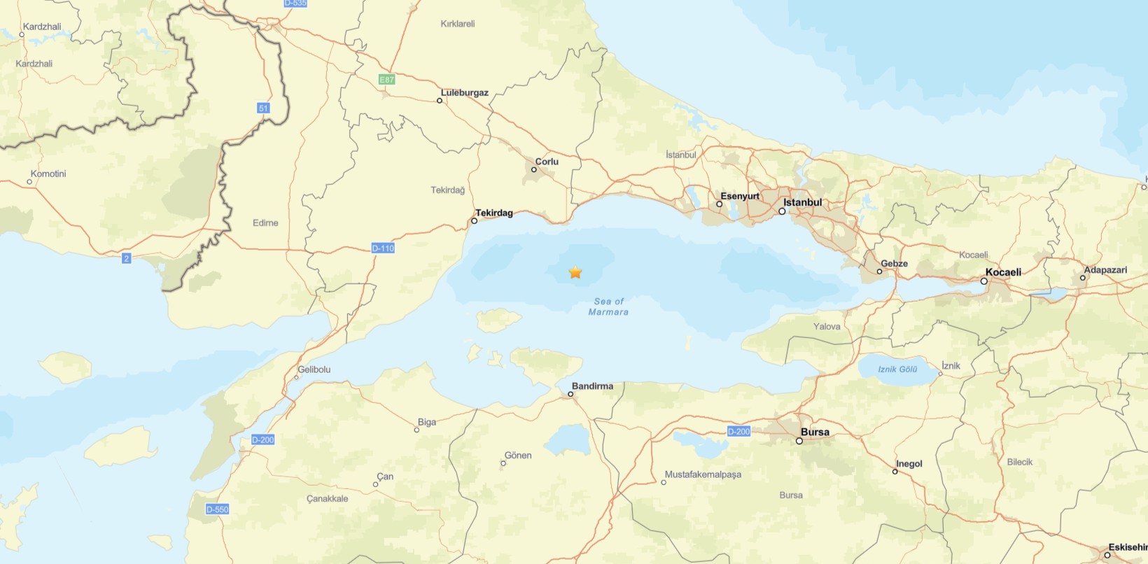 Terremoto Turchia, forte scossa nel Mar di Marmara: trema anche ...