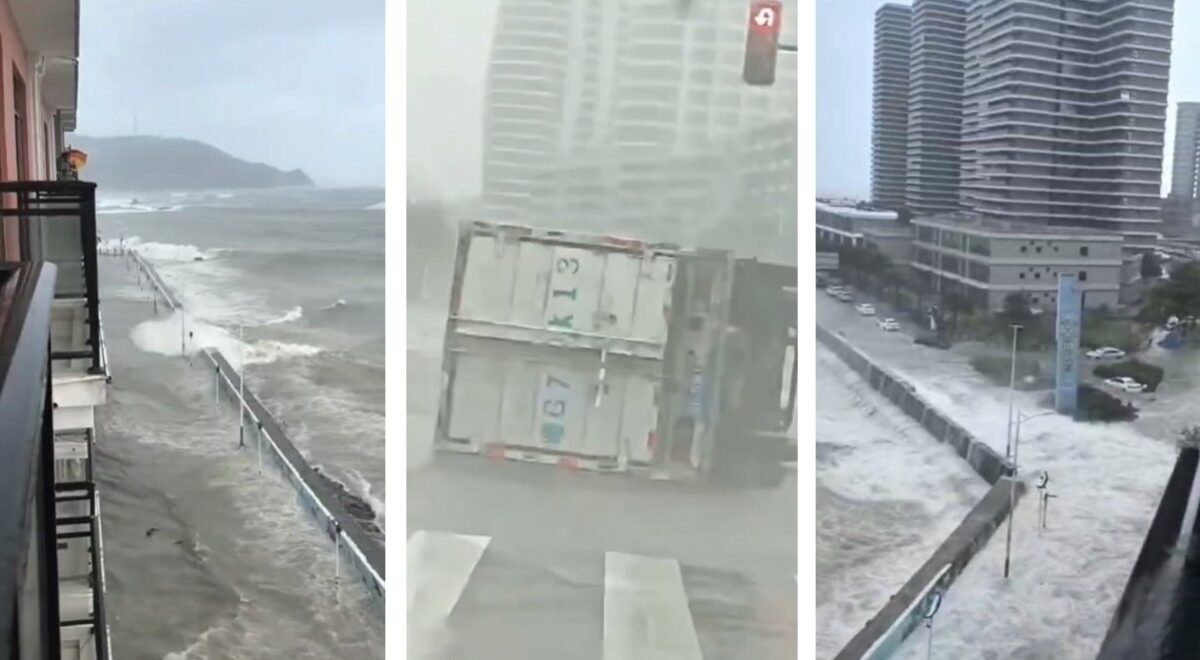 Il tifone Matmo tocca terra in Cina: venti di 150km/h, 350mila evacuati ...