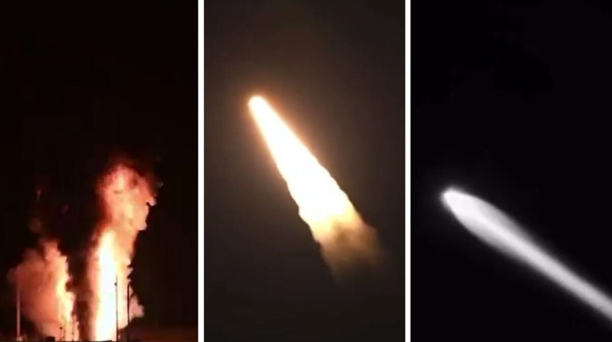 Gli USA 'sganciano' il missile balistico intercontinentale Minuteman ...